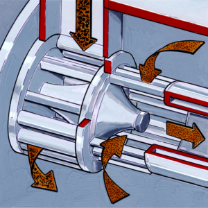 MJS Mill Air Jet Mill N2 Nitrogen Gas System - STM Microtec